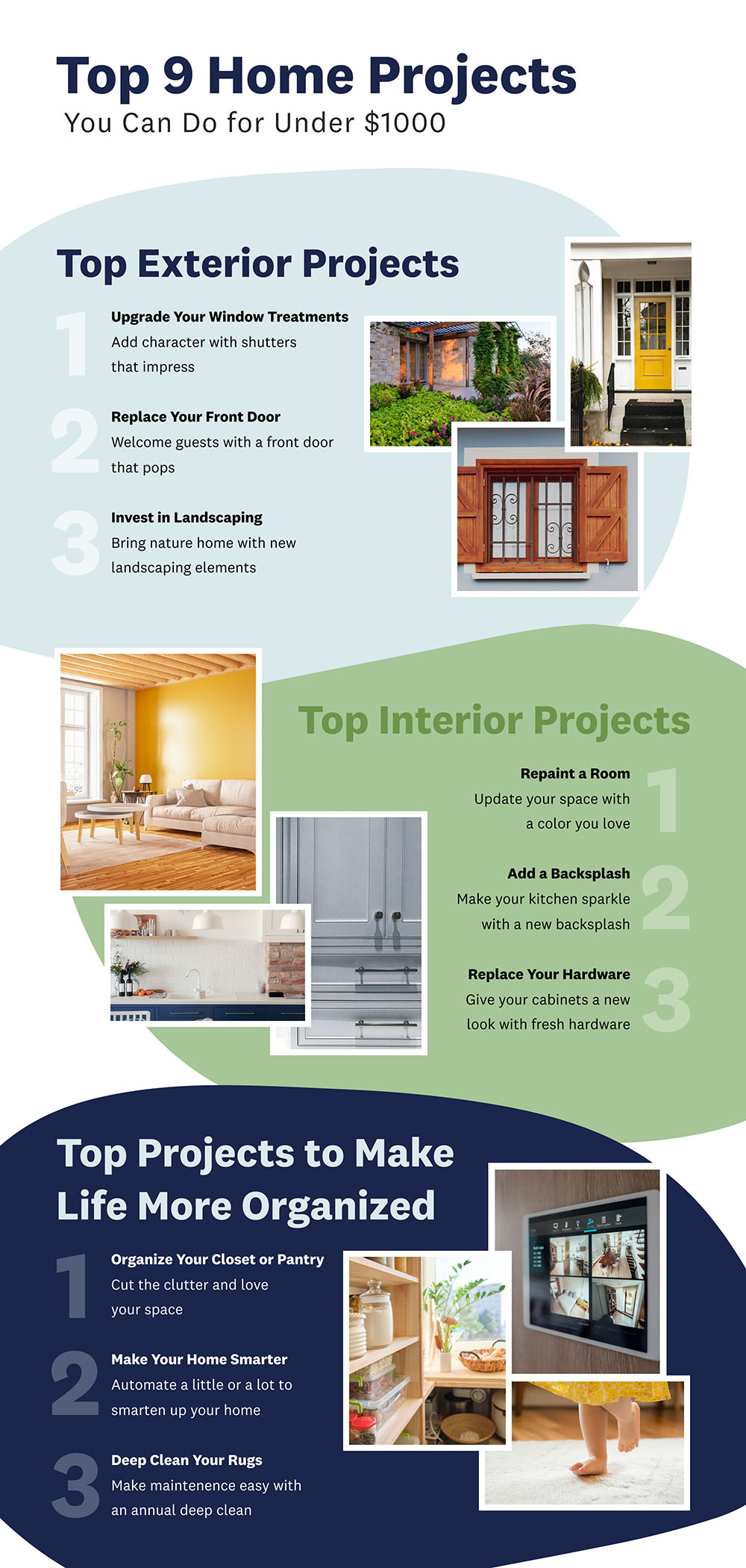 9 Home Renovation Projects Under $1000 You Need To Try