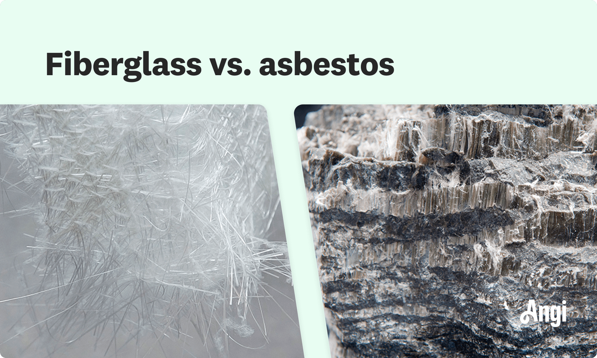 Asbestos Vs Fiberglass Whats The Difference Angi