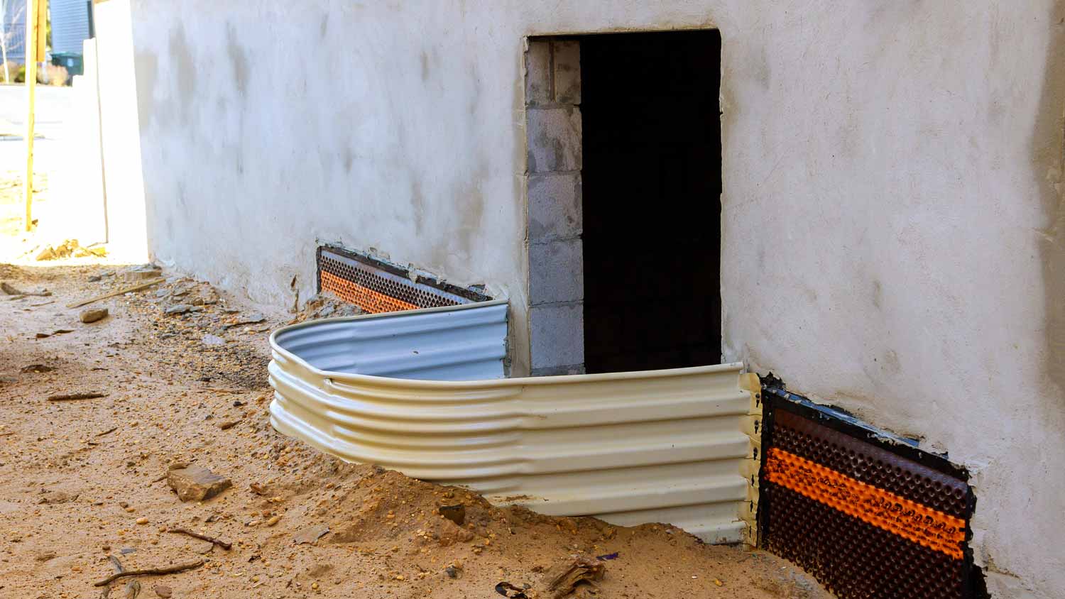Window Well Steps With Built In How To Install A Window Well In 11