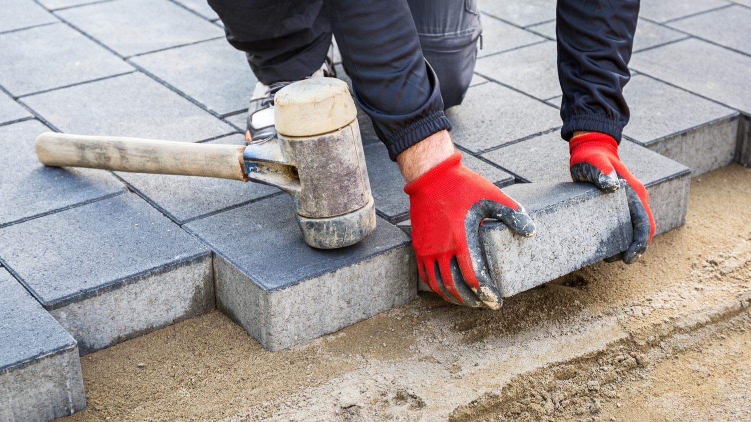 How To Properly Install Interlocking Concrete Blocks